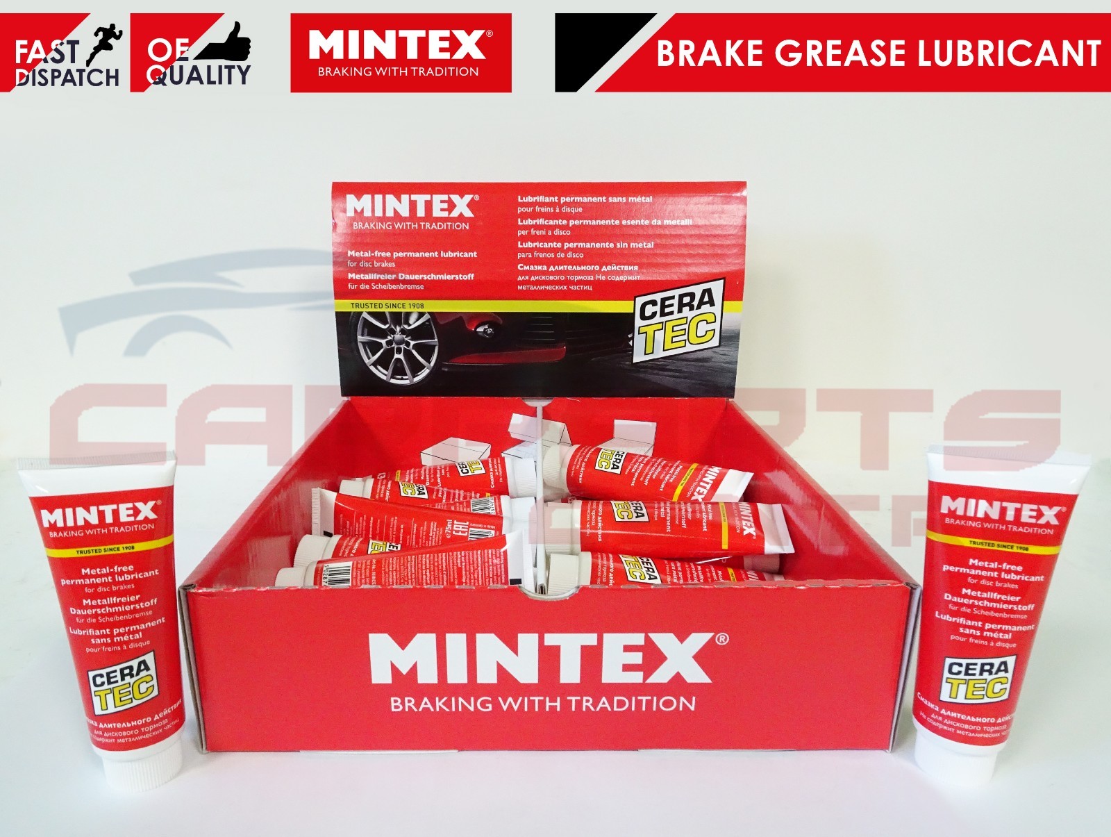 MINTEX CERATEC CERA TEC BRAKE PAD COPPER GREASE REPLACEMENT LUBRICATION ...