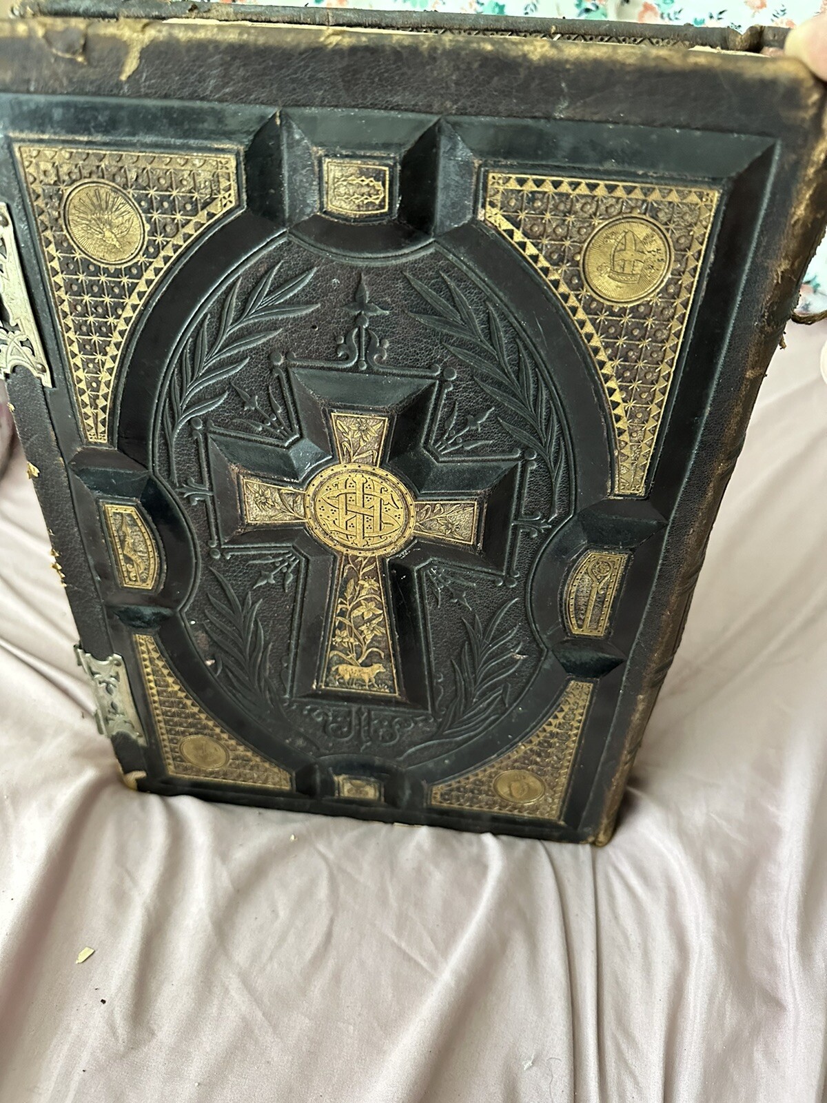 RARE Vintage Parallel Column Family Holy Bible W/Pictorial ...