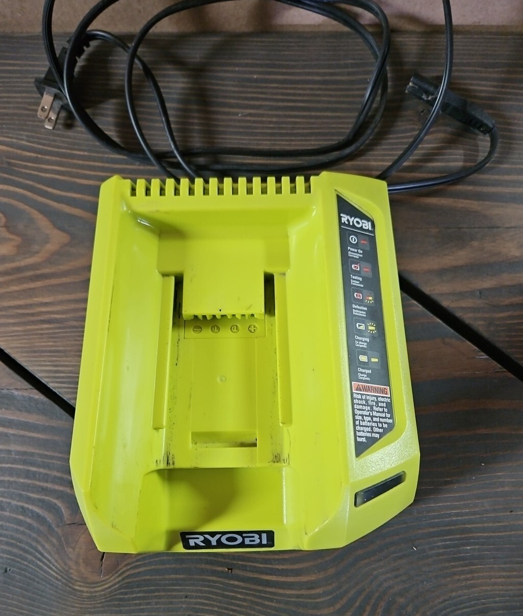Ryobi OP400 40v Class 2 Lithium Ion Battery Charger w/ Power Cord | eBay
