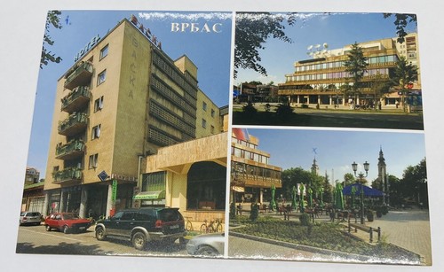 Vintage Postcard Backa Hotel Vrbas Serbia Multi Street Views Tourist P2 | eBay