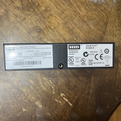 HID Edge EVO EH400-K Networked Controller 82000CKE1A | eBay