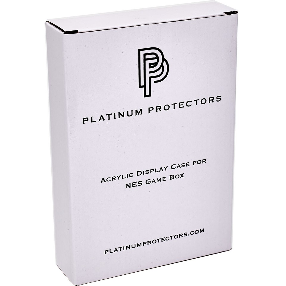 Acrylic Display Case for Nintendo NES Game Boxes Premium UV Protection ...