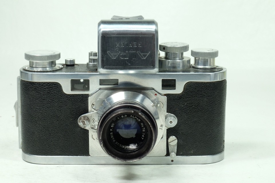 Alpa Reflex II camera with 5cm 2.9 Angenieux Alpar lens | eBay
