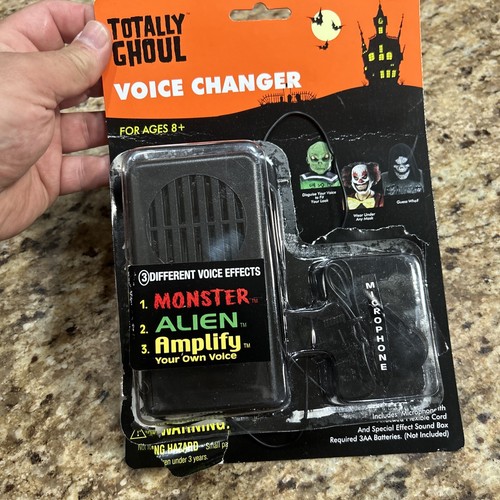 Totally Ghoul Voice Changer Scary Halloween Monster Alien And Amplify ...