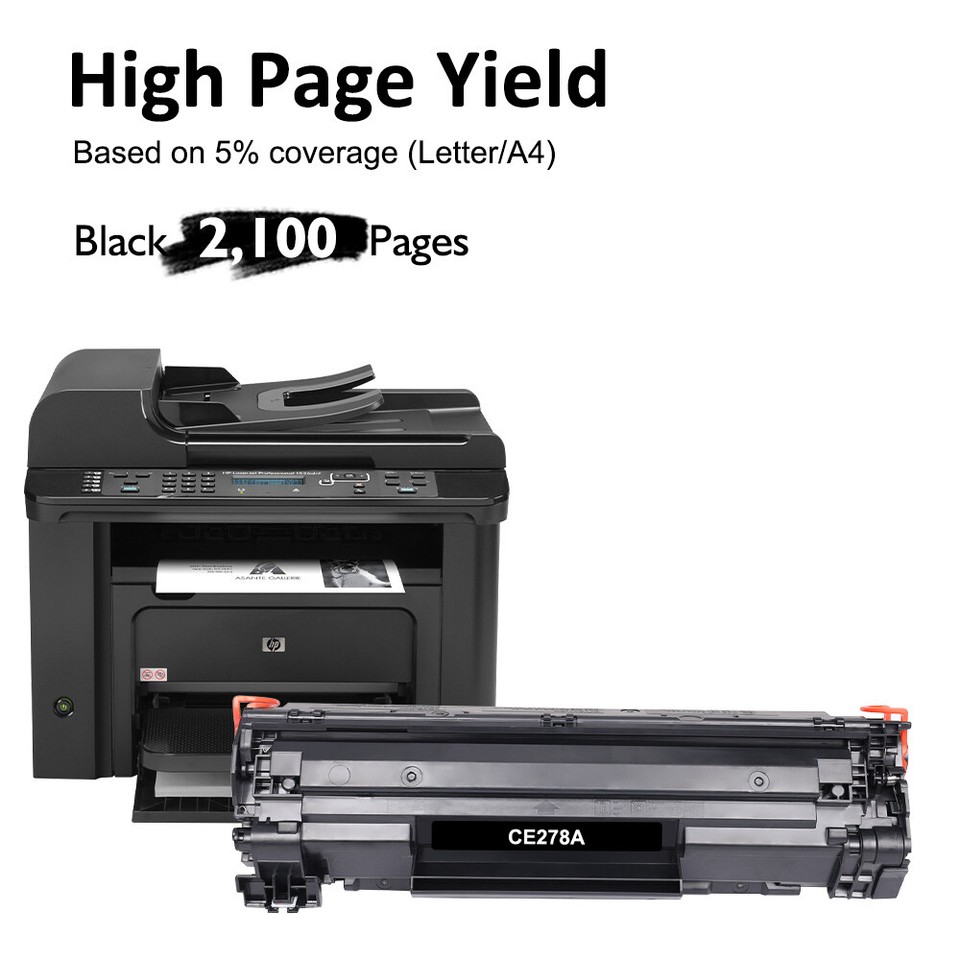 30 Pack CE278A Toner Cartridge For HP LaserJet Pro M1536dnf P1566 ...