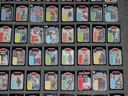 Vintage Star Wars 104-x LOT SET,TRADING BACKING CARDS,CARDBACKS.DISPLAY ...