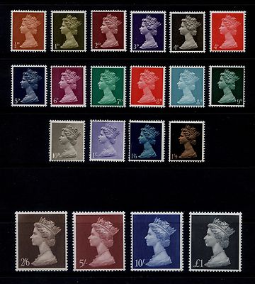 GB 1967 Pre decimal Machin stamps. Sg723-744 ( Multiple Listing ) | eBay UK