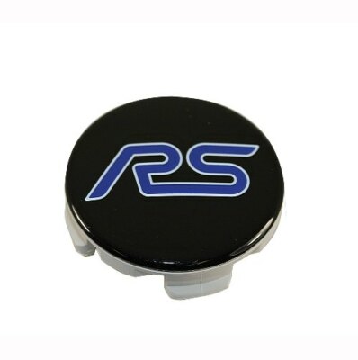 OEM NEW 2016-2018 Ford Focus RS MK3 Wheel Center Cap Emblem Black Blue ...