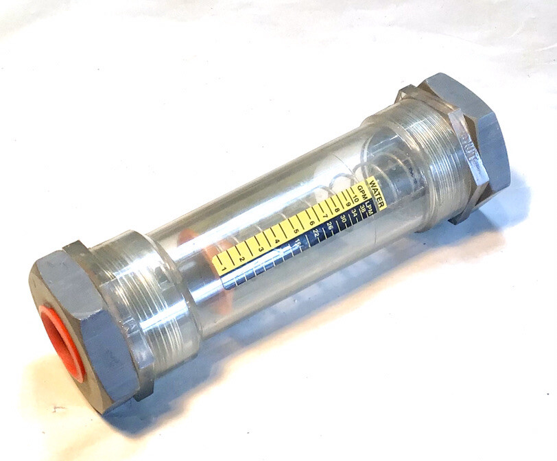 NOS Universal Flow Monitors Air Water INSITE METER (200 PSI Liquid)(100 ...