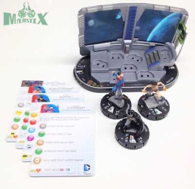 Heroclix Teen Titans set Justice League (#T002) Team Base w/cards! | eBay