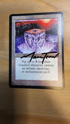 Mana Matrix Legends Regular - SIGNED by Artist | eBay