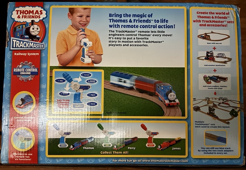 Thomas And Friends Track master Remote Control Train Set 2007 | eBay