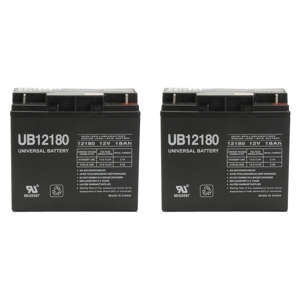 UPG Genuine UB12180 D5745 AGM 12V 18AH 12 Volt 18 Amp SLA Battery ...