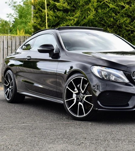Mercedes 19 Inch AMG Alloys Wheels 5x112 19” C class W205 Sport Coupe ...
