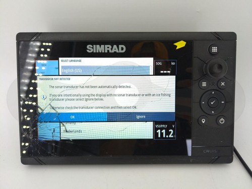 SIMRAD CRUISE 7 CHARTPLOTTER BOAT RADAR GPS FISHFINDER SONAR HEAD UNIT ...
