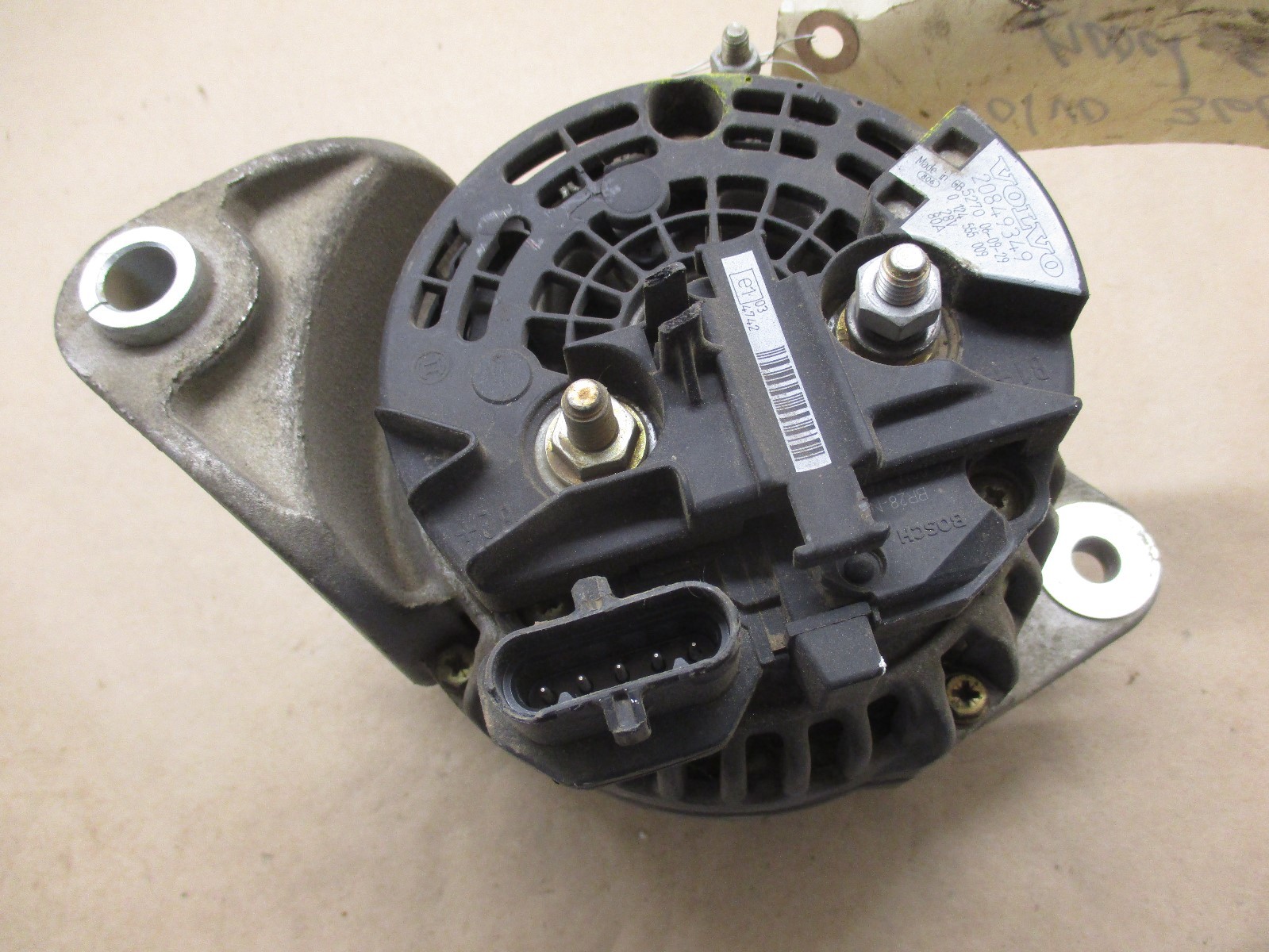 Volvo 360 alternator, 28V, 80A, 20849349 (Provo Lot Bin H) | eBay