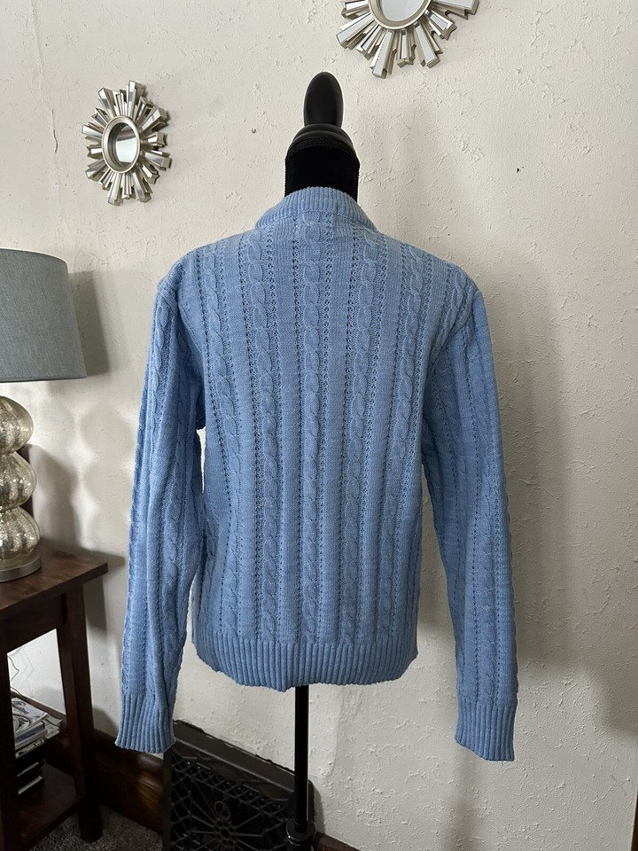 Vintage Prange-Way Periwinkle Sweater Women’s Large Acrylic/Nylon ...