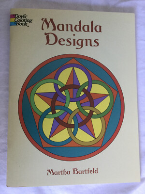 Dover Publications Book, Mandala Designs [Dover Design Coloring Books ...