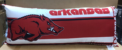 Arkansas Razorbacks 4 Foot Plush Body Pillow Red & White | eBay