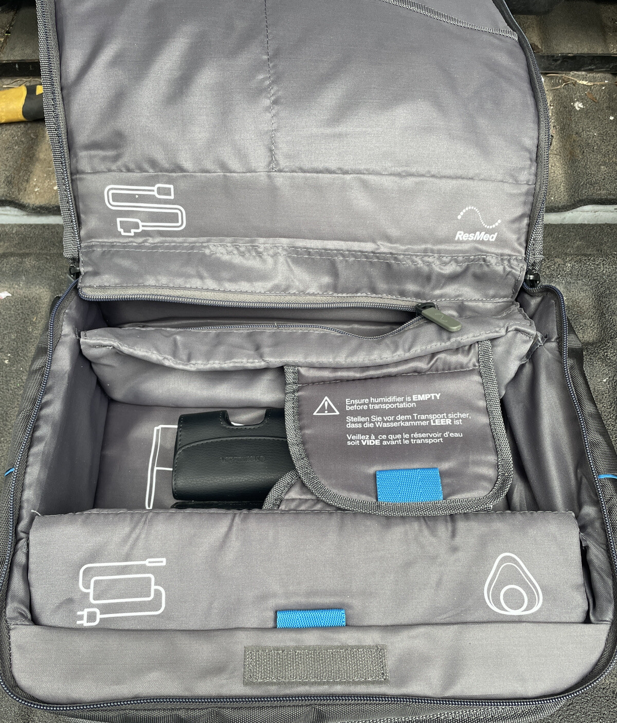 ResMed Airsense 10 Aircurve 10 Carrying Case (No CPAP, Case, Non-Smoker ...