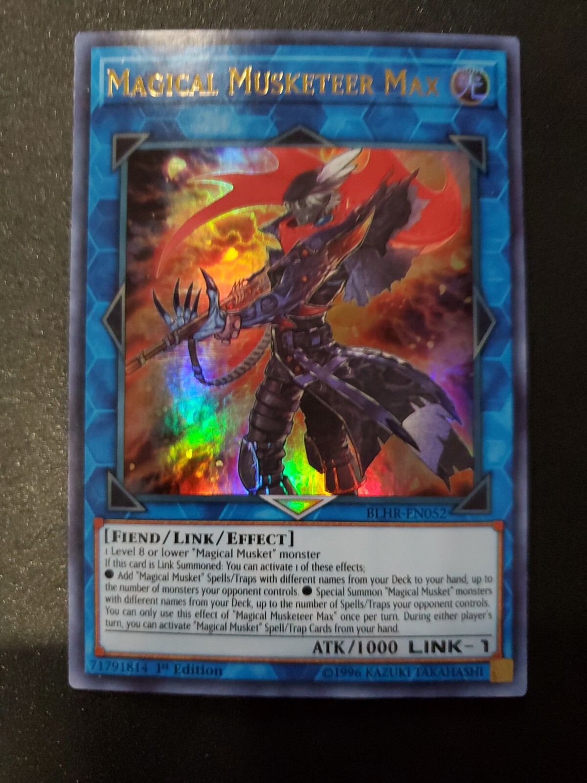 1x Magical Musketeer Max - BLHR-EN052 - Ultra Rare - 1st Edition NM | eBay