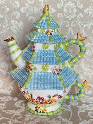 Waterford Holiday Heirlooms "Songbird Pagoda" Porcelain Tea For One ...