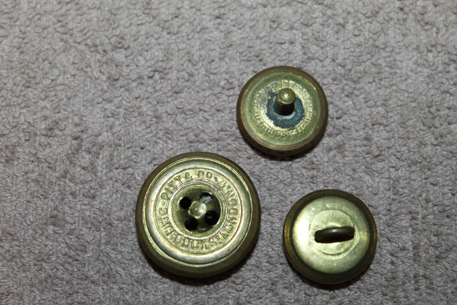 Lot of Original WW2 Royal British Army Medical Corps Metal Uniform/Cap ...