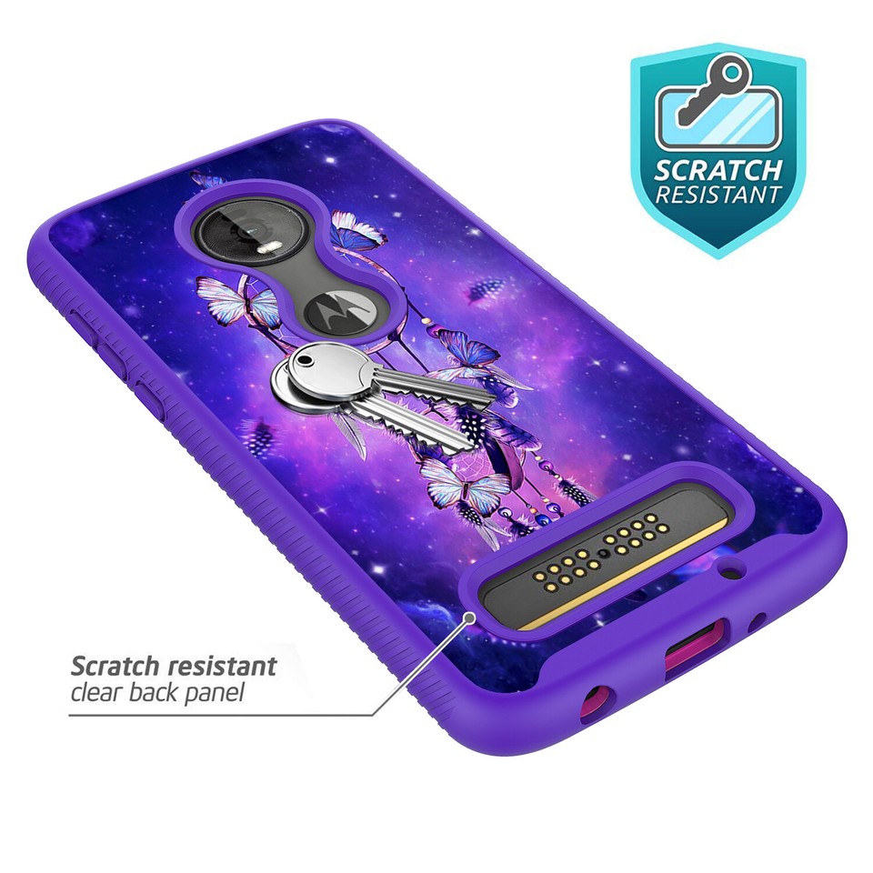 For Moto Z4 Play /Z Play 4th Generation Graphic Shockproof Full-Body ...