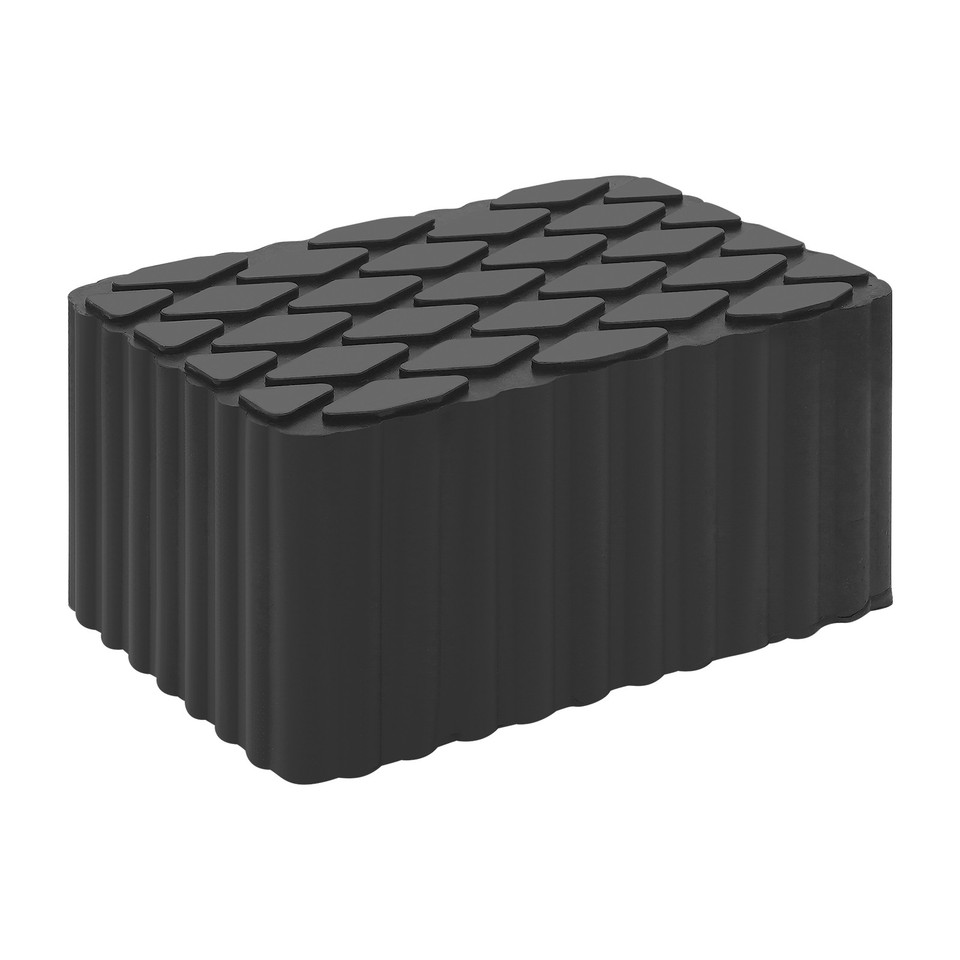 4 Pack Solid Rubber Auto Lift Pads Lift Block Spacer Pad for Car Lifts ...