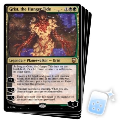 GRIST, THE HUNGER TIDE X4 Modern Horizons 3: Commander Planeswalker ...