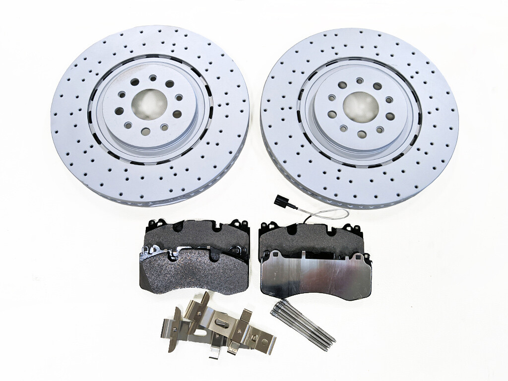 Maserati Levante S Front Brake Pads & Rotors 670037769 673010318 ...