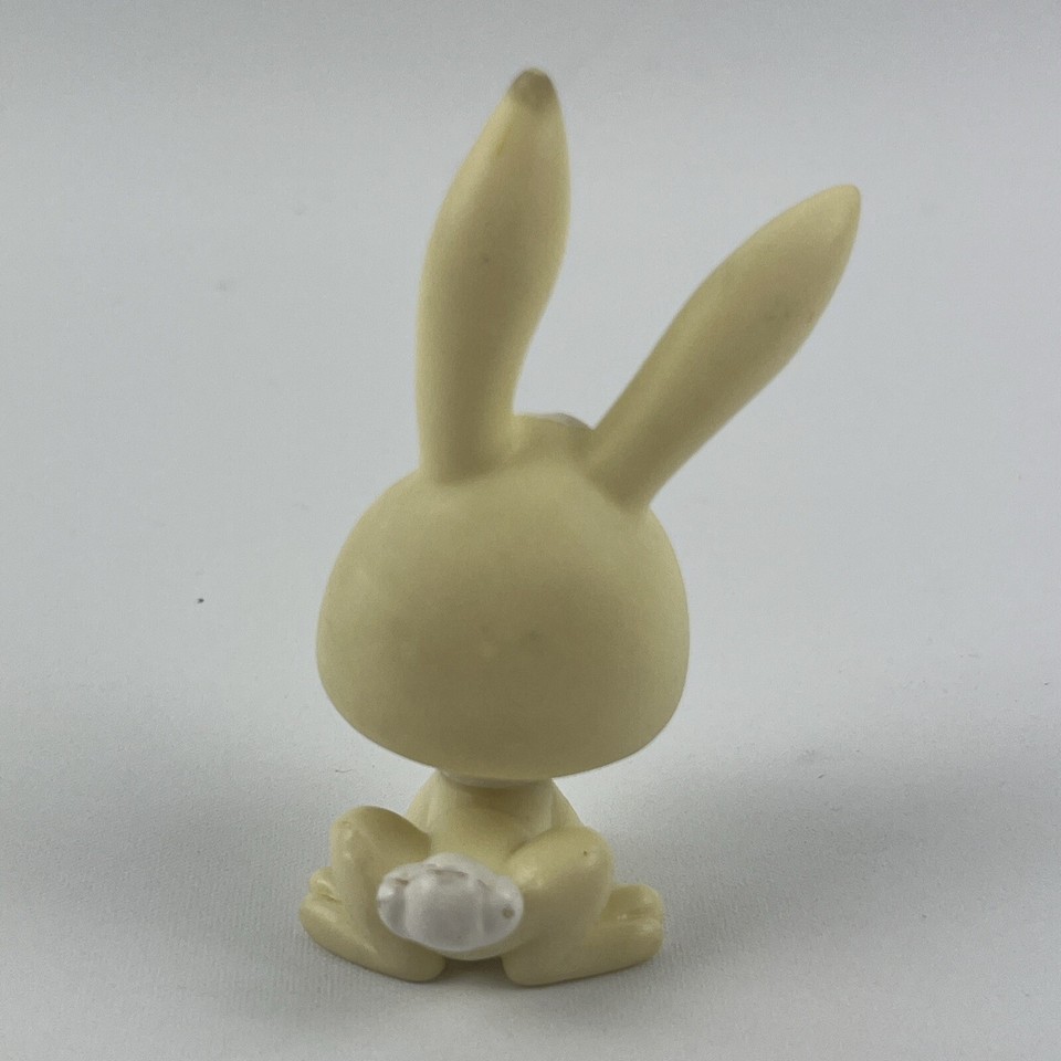 LITTLEST PET SHOP # 178 YELLOW LONG EAR BUNNY RABBIT RED MAGNET ...
