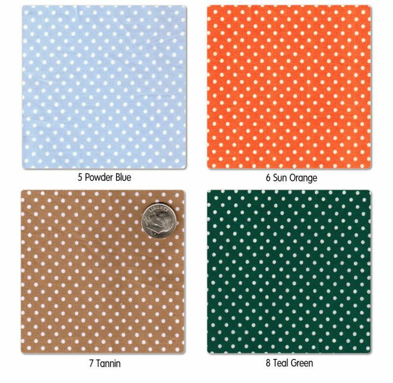COTTON CLOTHES DRESS FABRIC TINY 2MM WHITE PIN POLKA DOT DOTTY SPOT 12 ...