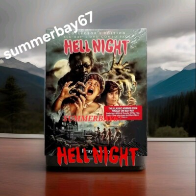 HELL NIGHT New Sealed Blu-ray + DVD Collector's Edition w/SLEEVE ...