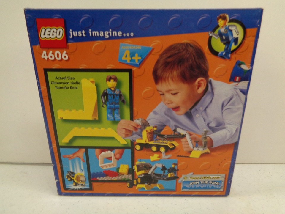 Lego Jack Stone Aqua Res-Q Transport 4606 Building Toy, Age 4+ NIB ...
