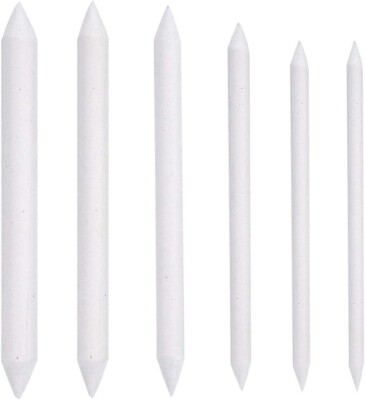 Estompe en Papier Dessin, 6PCS Estompe en Papier, Estompes pour Dessin ...