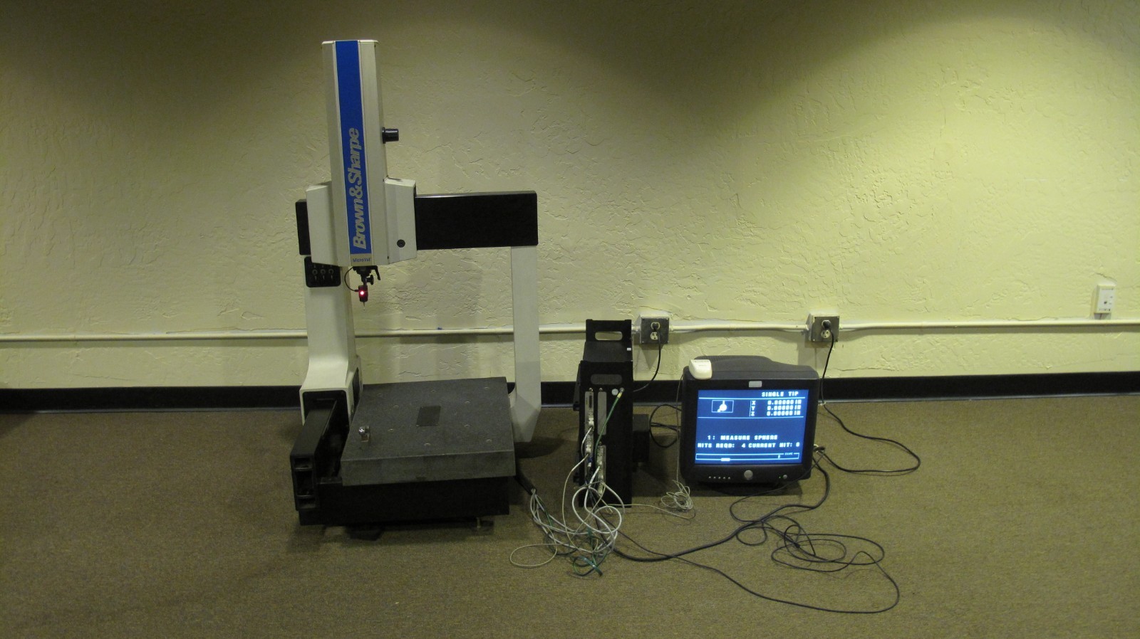 Brown & Sharpe MicroVal Manual CMM COORDINATE MEASURING MACHINE System ...