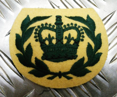 Genuine British Army Warrant Officer W/O WO Class 2 Patch / Badge Verde ...