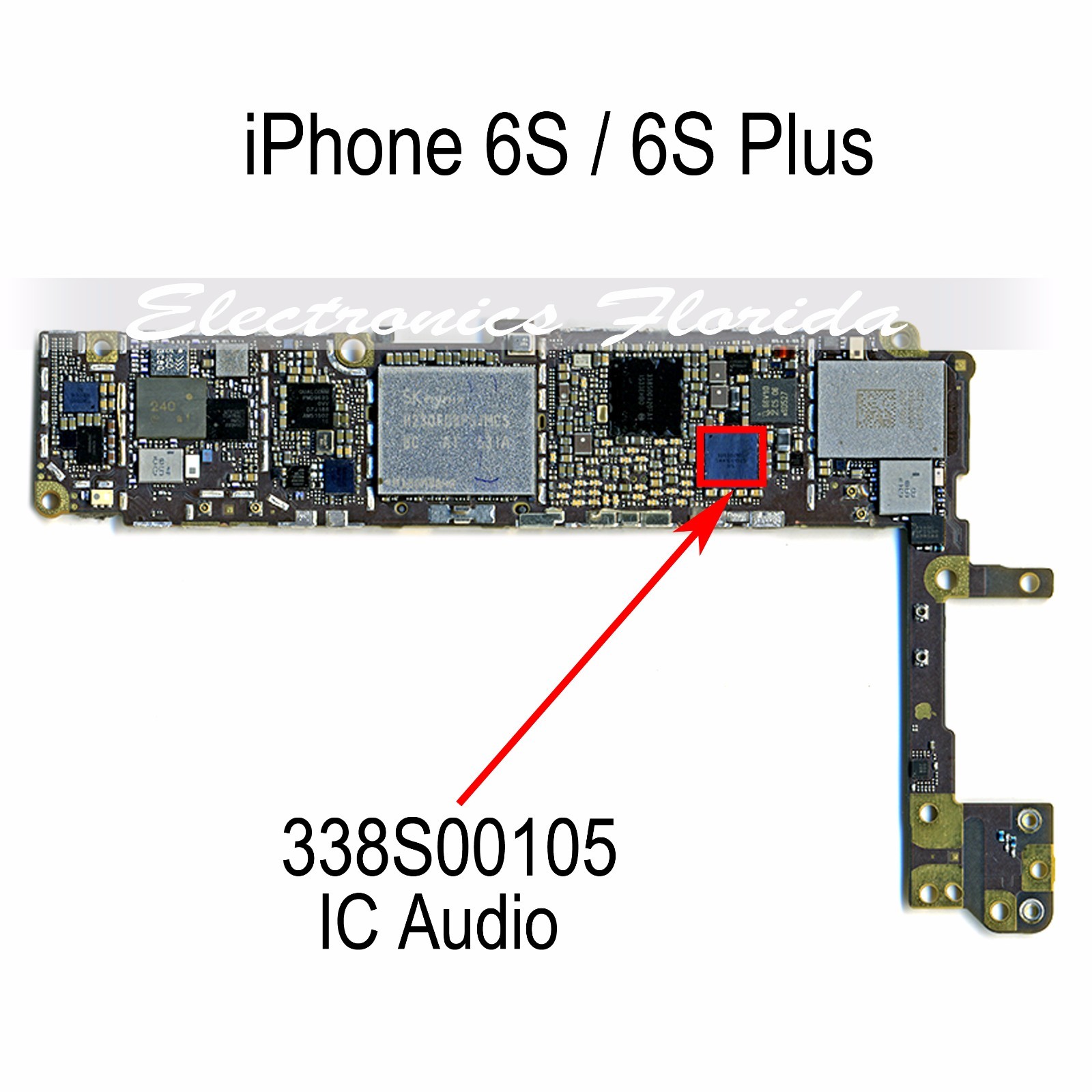 IC 338S00105 Audio Big IC Chip Replacement for iPhone 6S/ 6S Plus | eBay