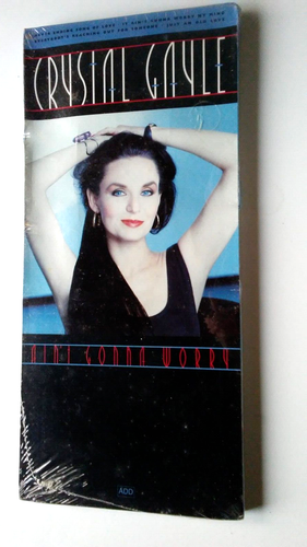 Crystal Gayle AIN'T GONNA WORRY cd 1990 NEW LONGBOX (long box.1ST PRESS ...