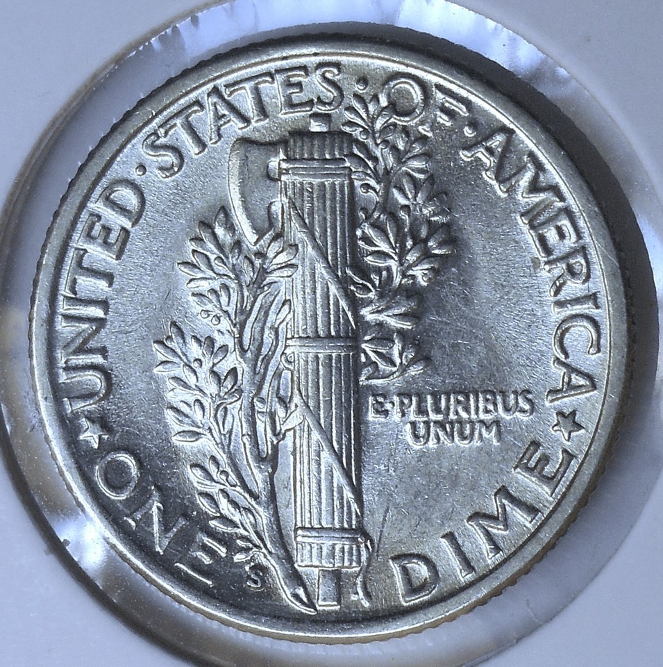 1930-s . Mercury Dime . Choice BU . Full Bands | eBay