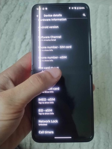 Motorola Razr 2024 (XT2453-5) 256GB Screen Issues - Clean IMEI | eBay
