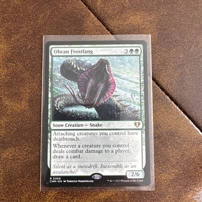 MTG Ohran Frostfang Commander Masters R 309 Non-foil LP | eBay