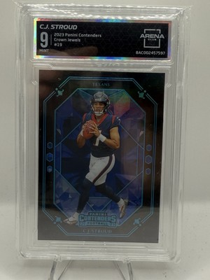 CJ Stroud Arena Club 9 2023 Panini Contenders Rookie Crown Jewel CASE ...