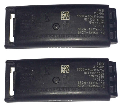 (2) OEM 2007-2009 FORD FUSION BAND TYPE TIRE PRESSURE SENSORS TPMS ...