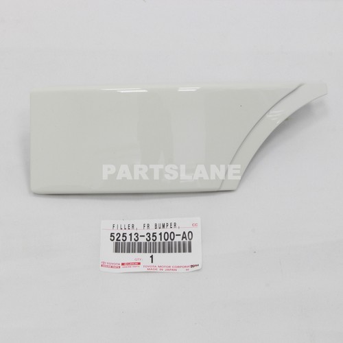 Toyota FJ Cruiser 07-14 OEM Genuine WHITE Front Bumper Filler LH 52513 ...