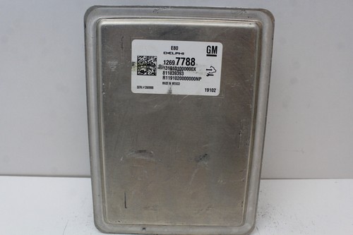 17-20 GMC Acadia 12669908 Computer Brain Engine Control ECU ECM EBX ...