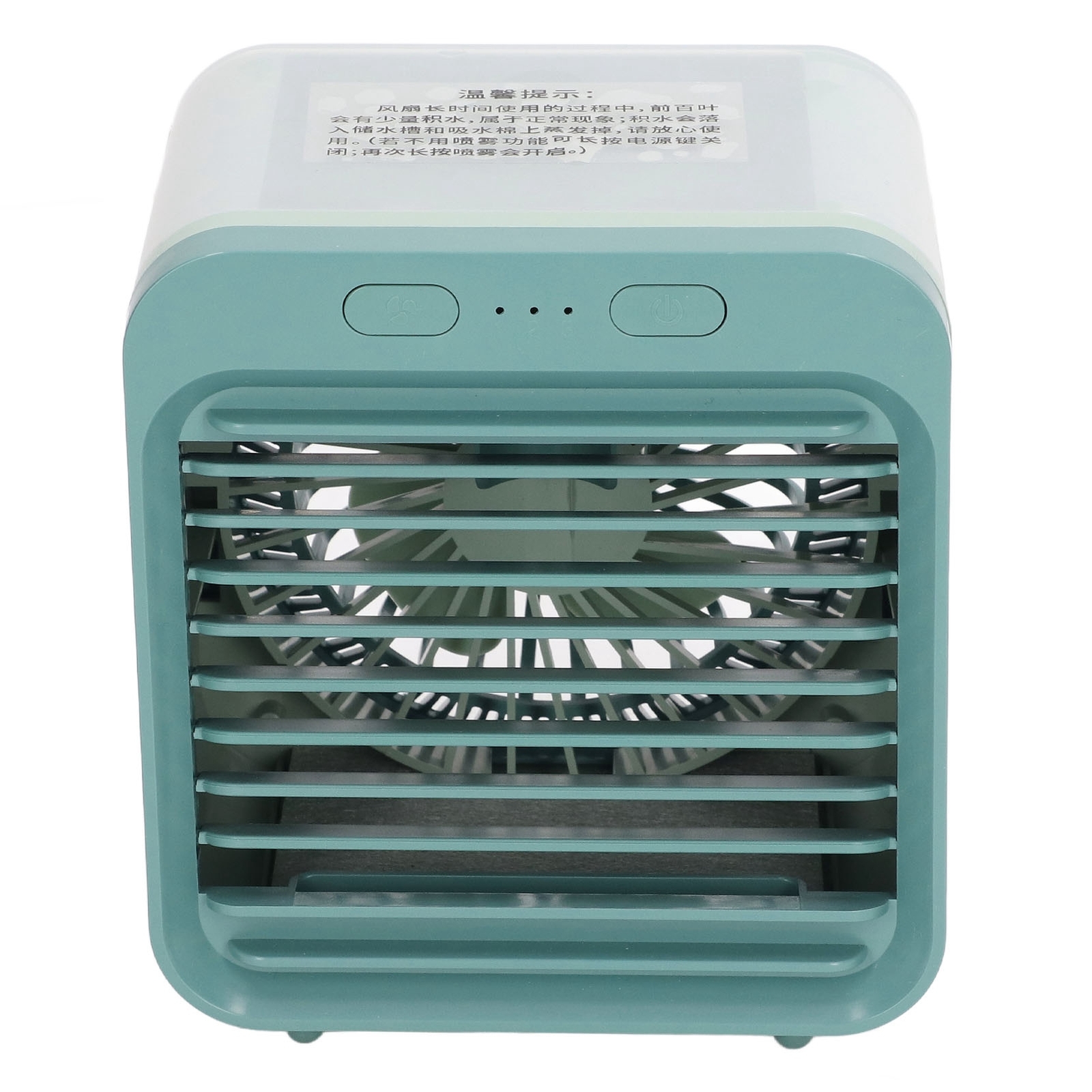 (Green)Desktop Air Cooler Strong Wind Long Battery Life Portable Air ...