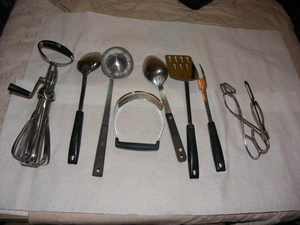 Lot Of Vintage Ekco/Flint Utensils CHECK PHOTOS | eBay