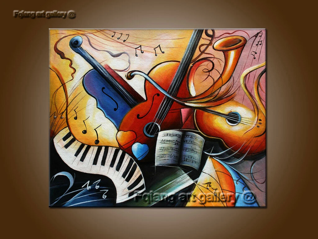 Abstract Art Music Wallpaper